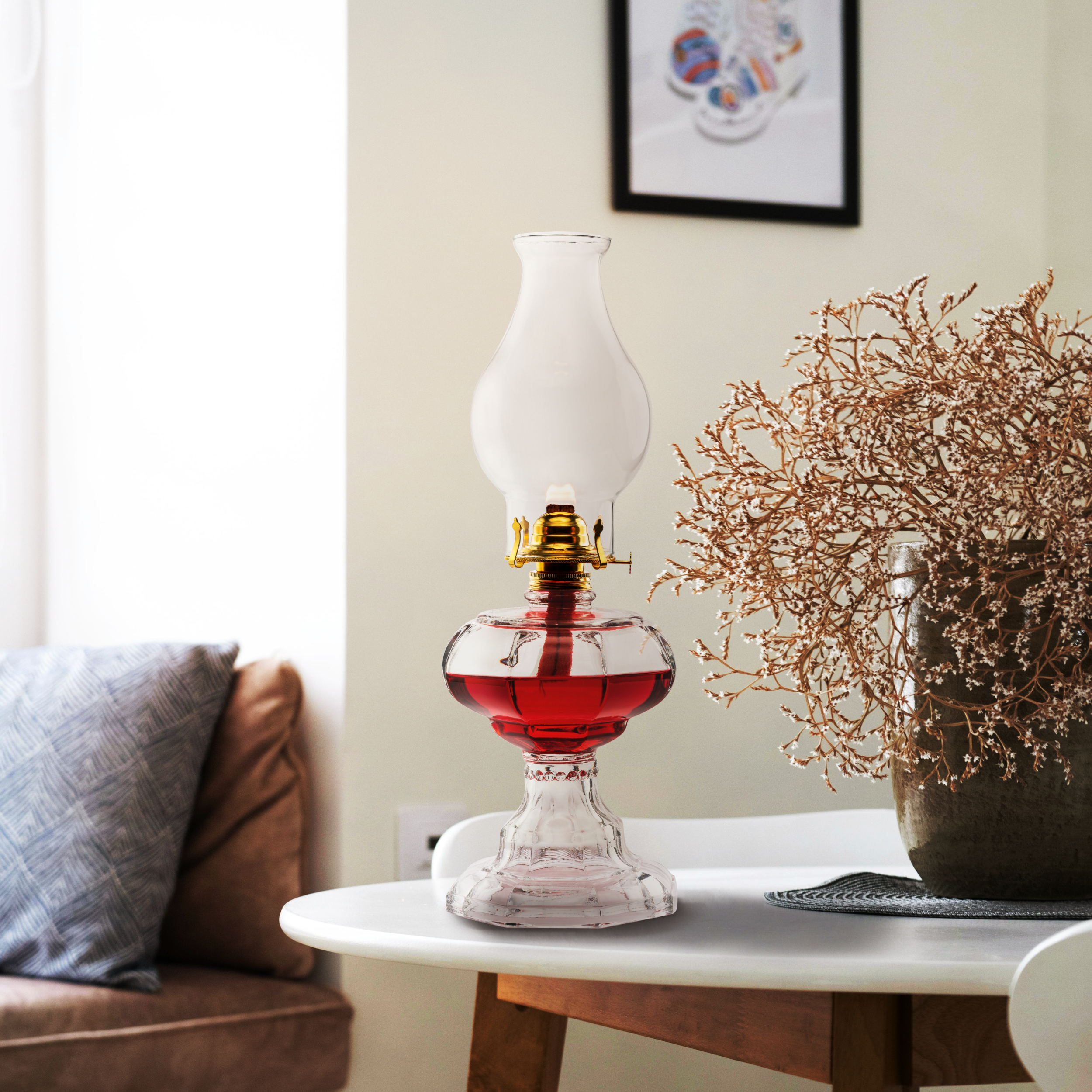 Princess Feather and Crisa Oil Lamps – Cortes Unlimited